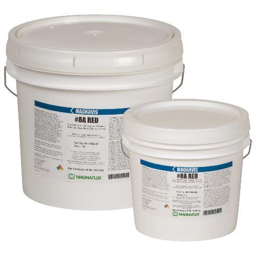 Magnaflux #8A RedDry Magnetic Particle Powder, 45 lb Pail ...