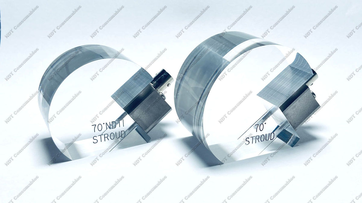 70º AWS Wedges, Snail Wedge (Large) – NDTConsumables.com