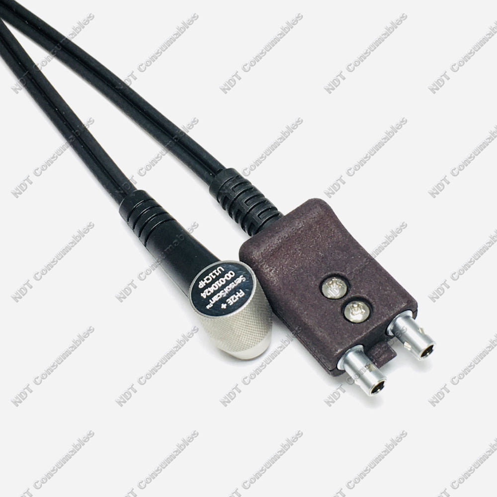 FH2E+ 7.5MHz x .380" Diameter Dual Element Transducer, Sensor Networks ...