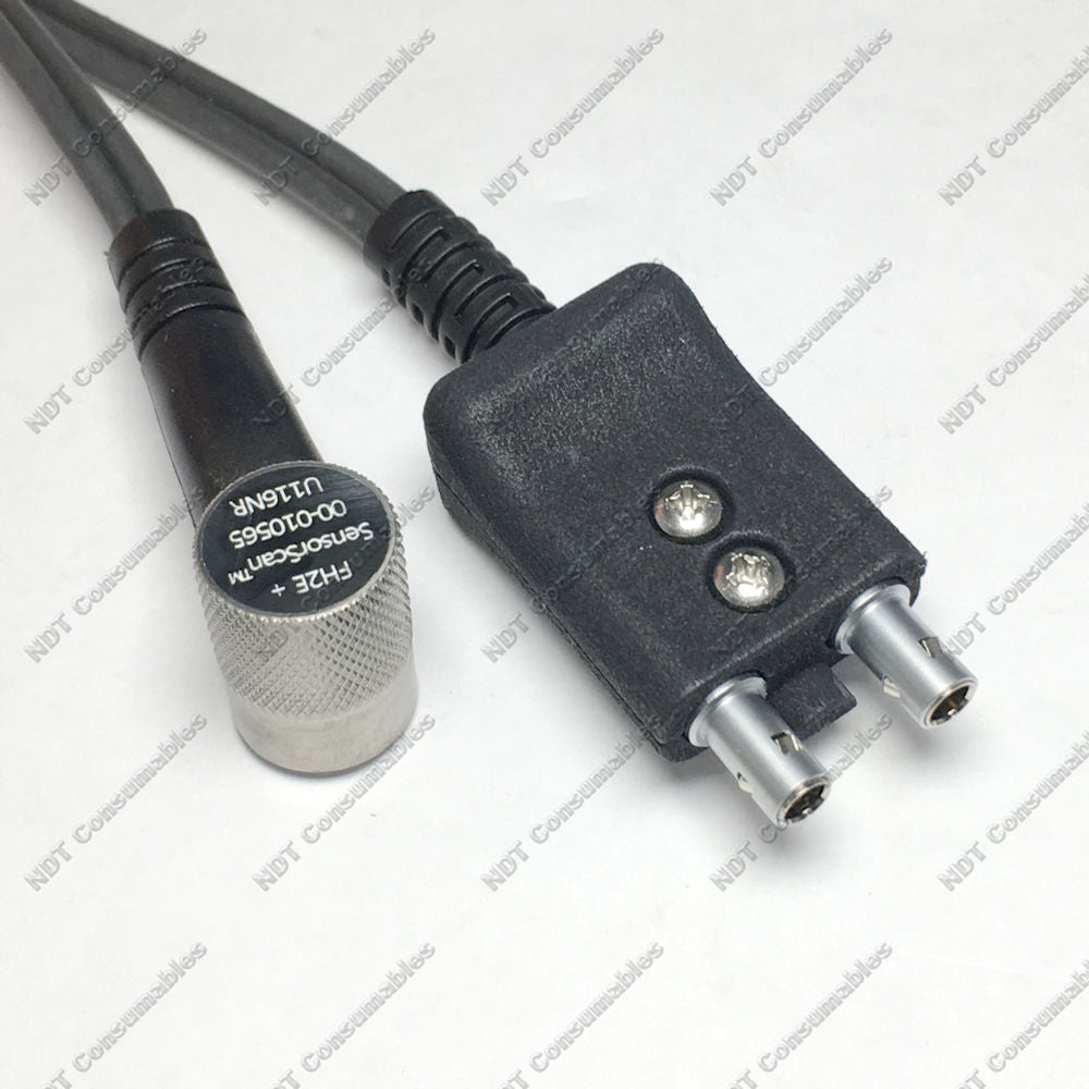 FH2E+ WR 7.5MHz x .55" Diameter Dual Element Ext Wear Transducer, Sens ...